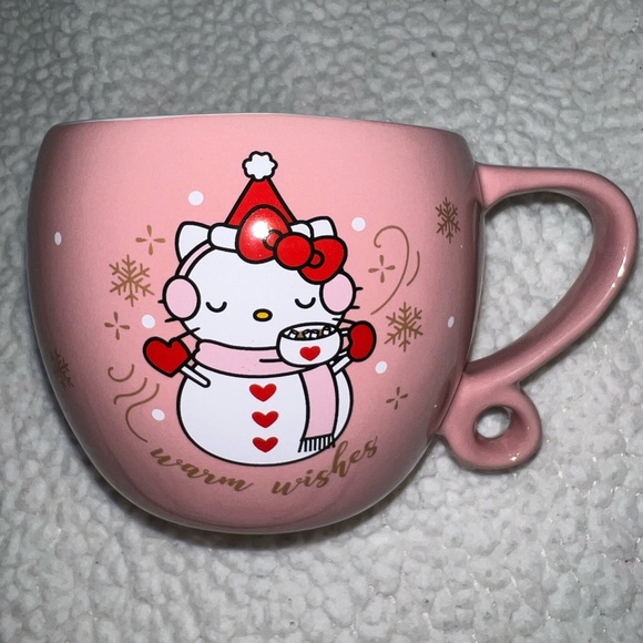 Hello Kitty | Dining | Brand New Hello Kitty Christmas Mug Pink Hello ...
